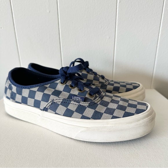 Vans | Shoes | Vans X Harry Potter Ravenclaw Blue Gray Checkered Shoes ...
